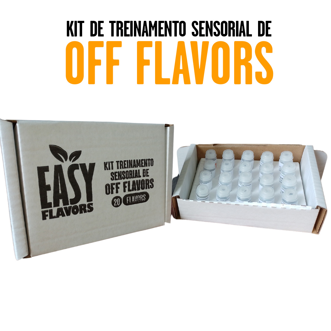 Kit Off Flavors com 20 flavors Fracionados em 5ml. - Cerveja Fácil